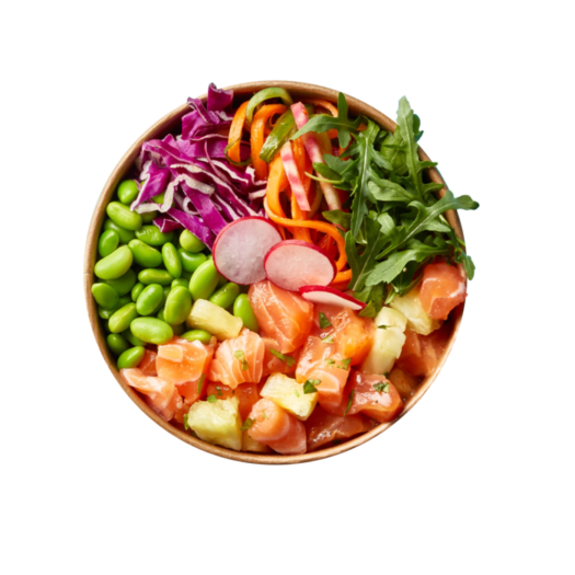 Tropical Salmon Poke